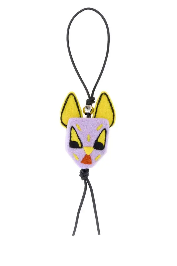 Loewe Felt Cat Key Ring - Multicolor