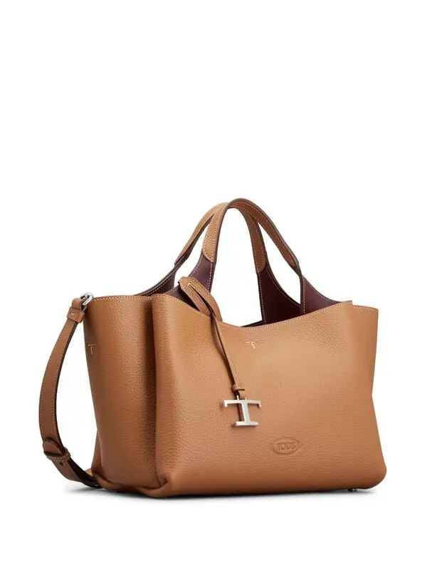 TOD'S Mini Leather Tote Bag - Multicolor