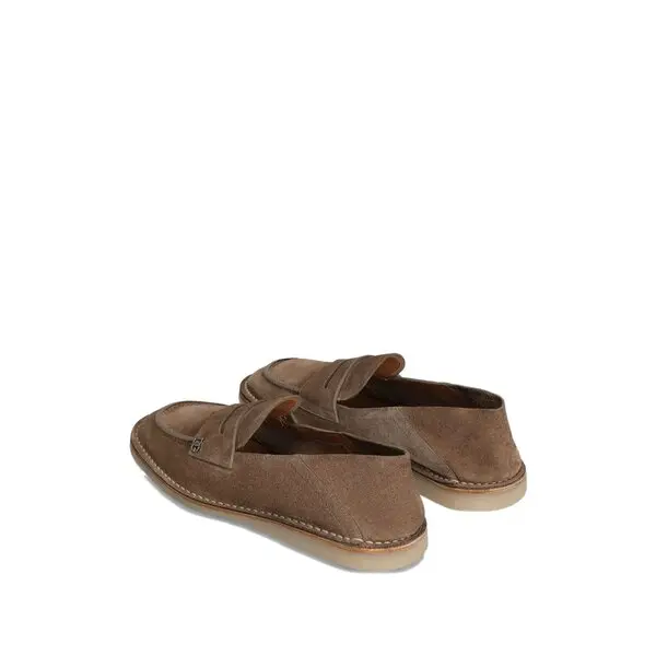 Dolce & Gabbana Logo Plaque Penny Slot Loafers