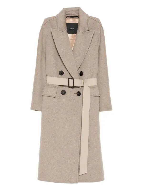 Max Mara Cashmere Coat - Multicolor
