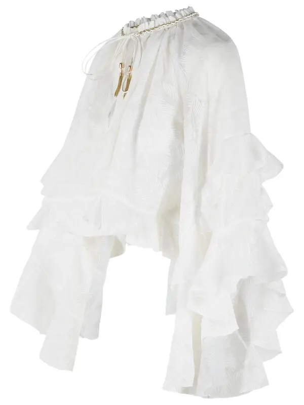 Zimmermann Daylight Blouse - Cream