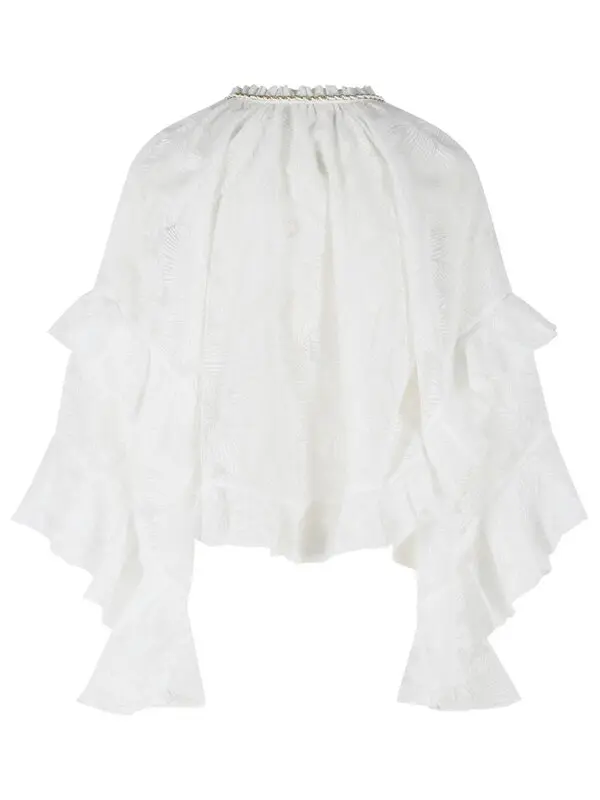Zimmermann Daylight Blouse - Cream