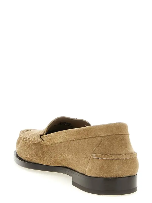 Church's Rowley Suede Loafers - Cream