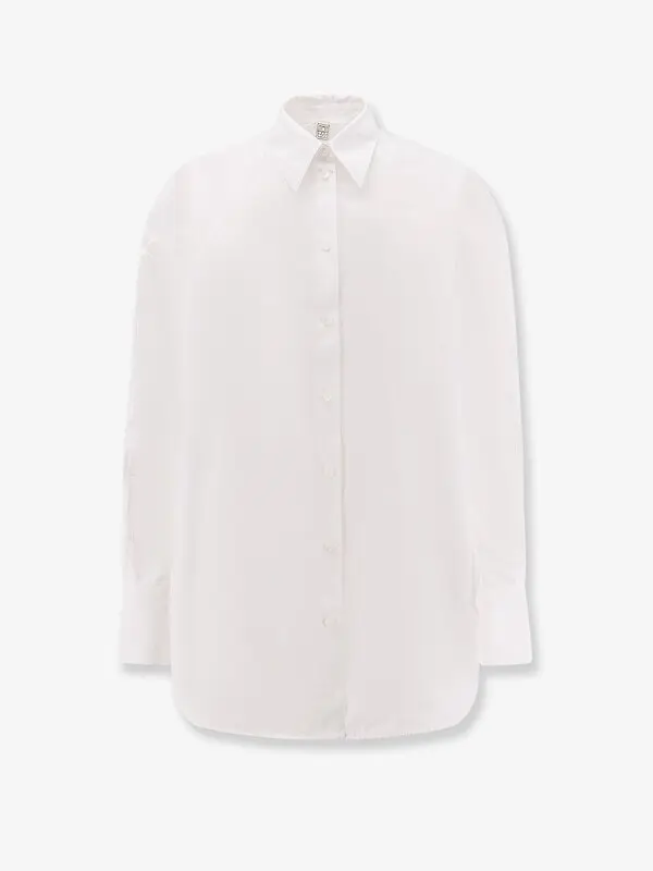 TOTEME Organic Cotton Shirt - White
