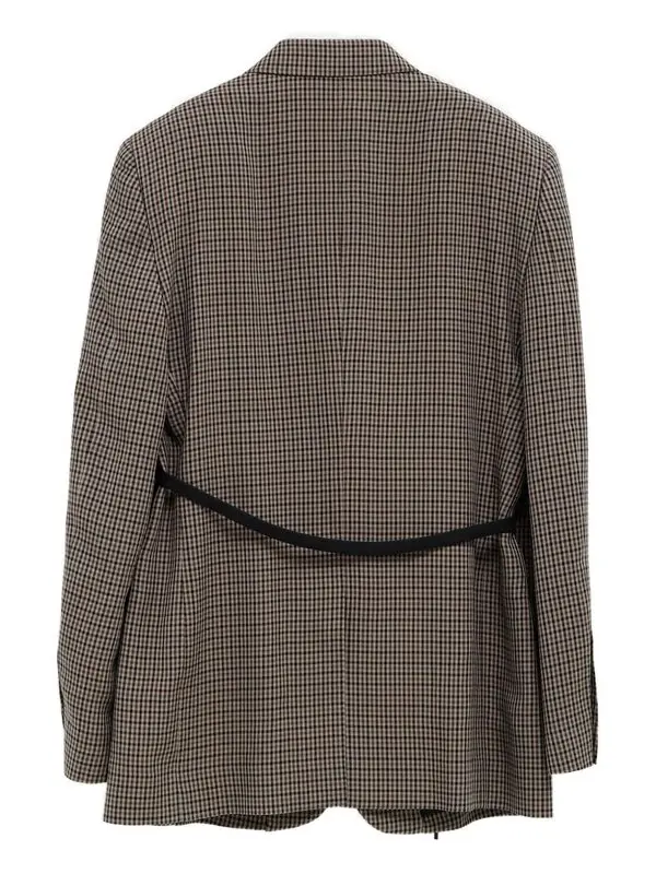 Balenciaga Wrapped Tailored Jacket - Multicolor