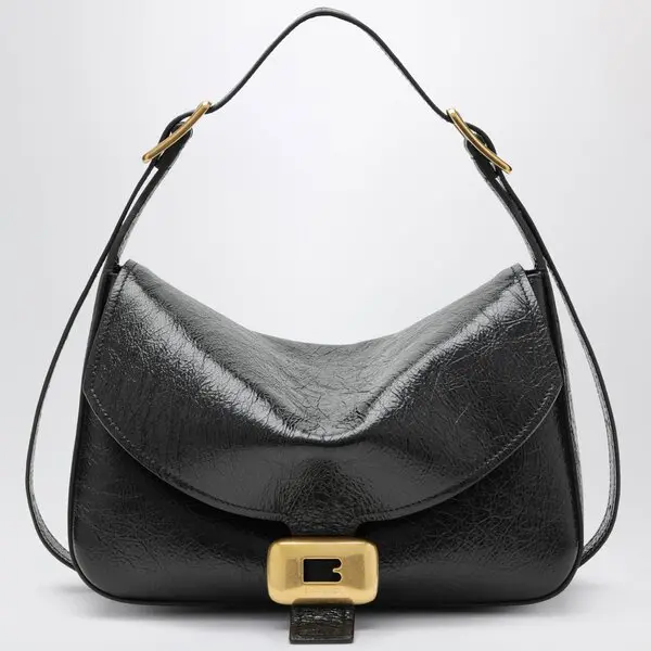 Balenciaga Medium Clicca Shoulder Bag In Lambskin Leather