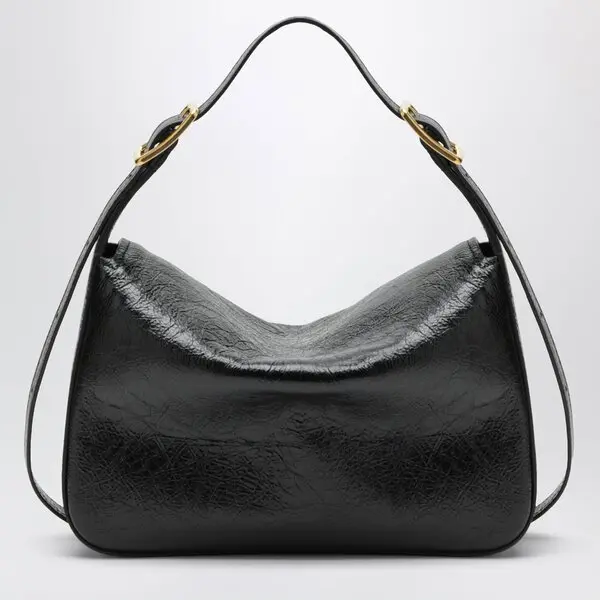 Balenciaga Medium Clicca Shoulder Bag In Lambskin Leather