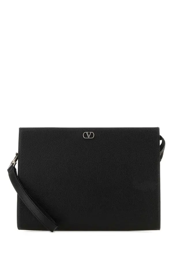Valentino Garavani Vlogo Signature Pouch - Black