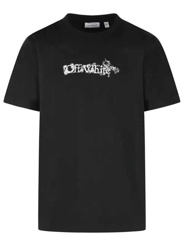 Off-White Heraldic' Cotton T-shirt - Black