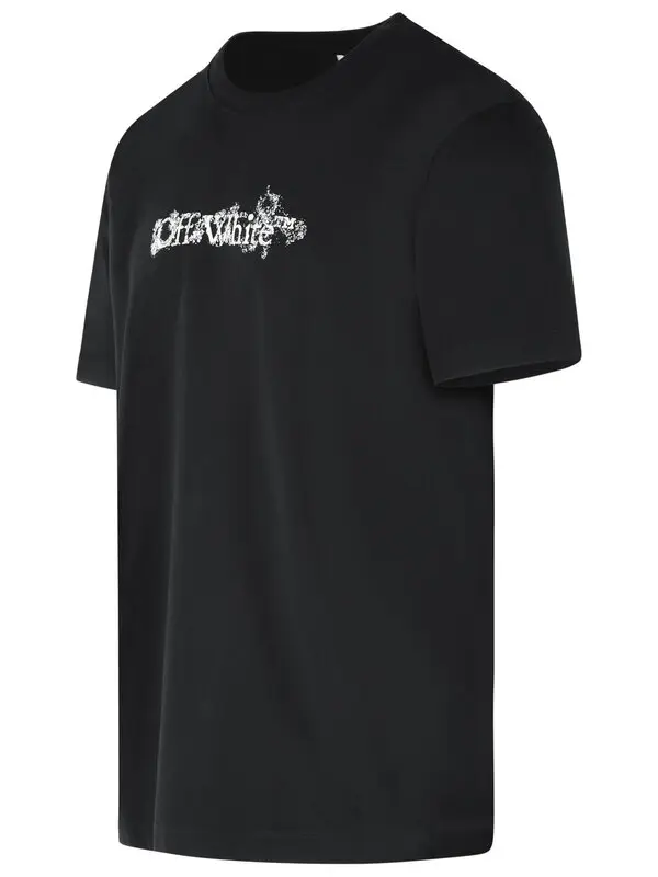 Off-White Heraldic' Cotton T-shirt - Black