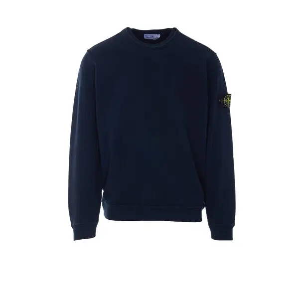 Stone Island Logo Sweatshirt - Blue