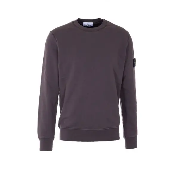 Stone Island Logo Sweatshirt - Gray