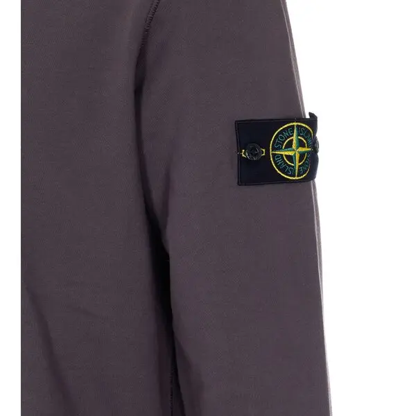 Stone Island Logo Sweatshirt - Gray