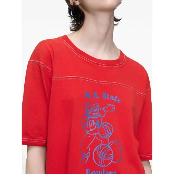 MAISON MARGIELA Cotton Graphic Print T-shirt