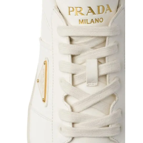 Prada Low-top Nappa Leather Sneakers