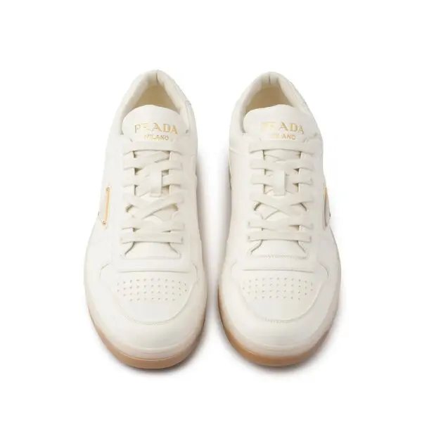Prada Low-top Nappa Leather Sneakers