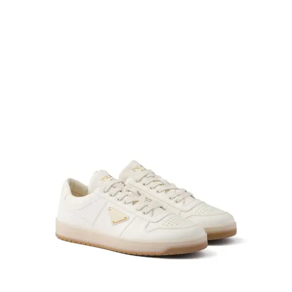 Prada Low-top Nappa Leather Sneakers