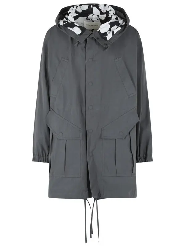Dries Van Noten Parka - Gray