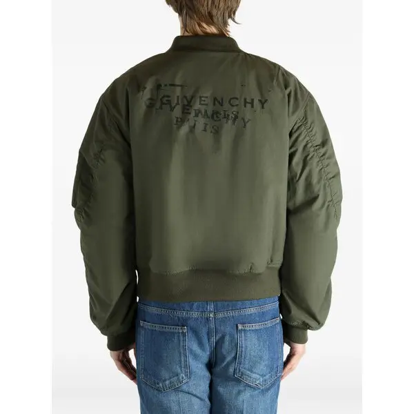 Givenchy Zip Up Bomber Jacket