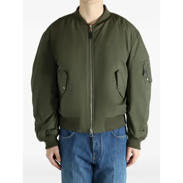 Givenchy Zip Up Bomber Jacket