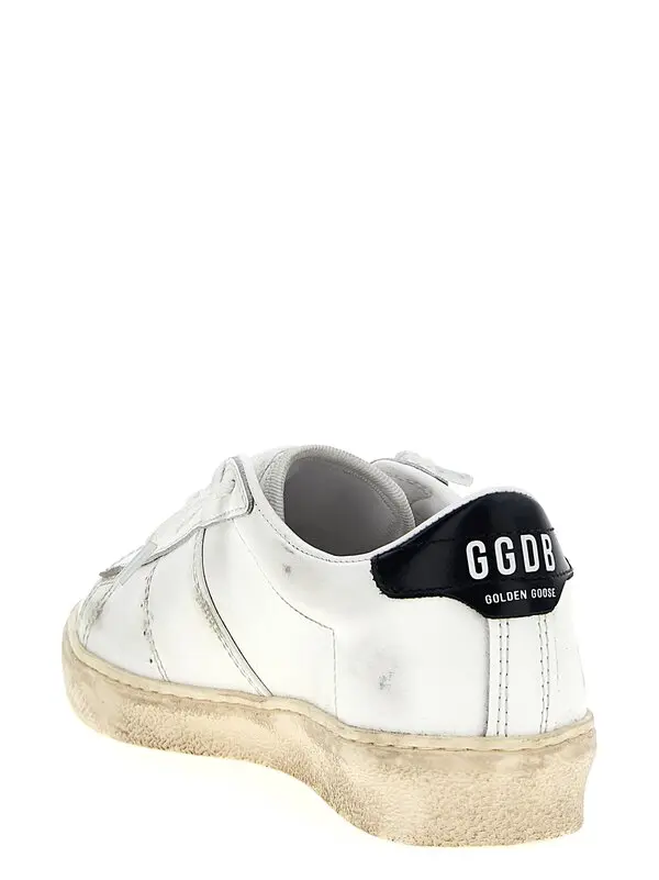 GOLDEN GOOSE Matchstar Leather Sneakers - Blue