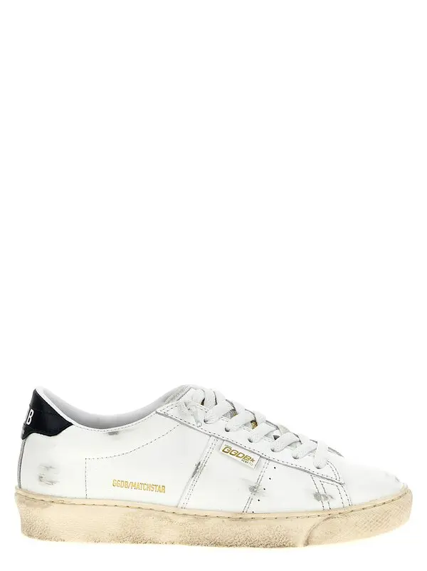GOLDEN GOOSE Matchstar Leather Sneakers - Blue