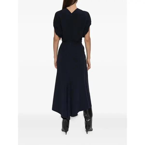Victoria Beckham Midi V-neck Dress
