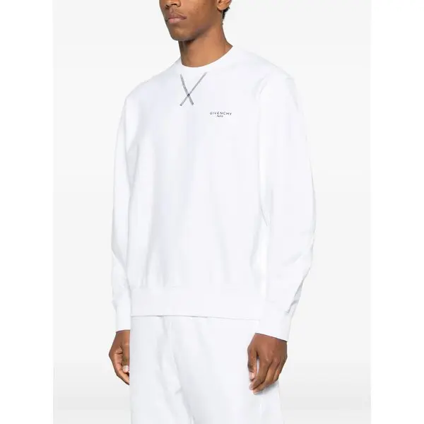 Givenchy Cotton Embroidered Detail Sweatshirt