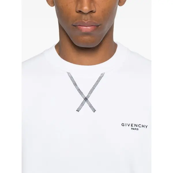 Givenchy Cotton Embroidered Detail Sweatshirt