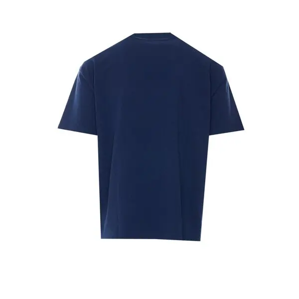 Saint Laurent Piquet Cassandre Oversize T-shirt - Blue