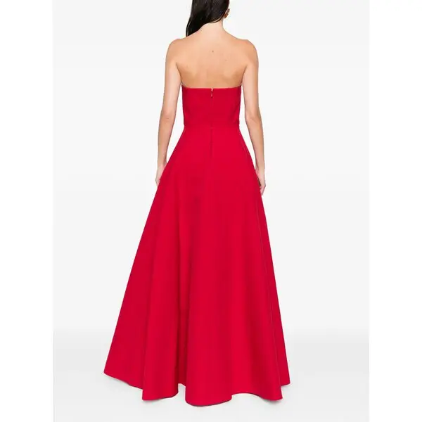 Solace London Strapless Floor-length Evening Dress