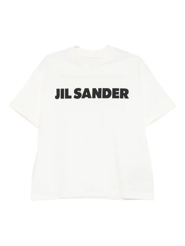 JIL SANDER Logo Cotton T-shirt - Multicolor