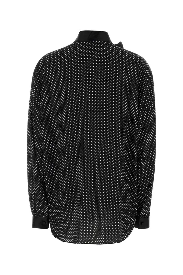TOM FORD Printed Silk Blouse
