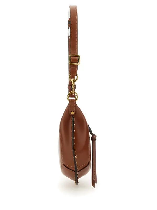 Isabel Marant Étoile Oskan Moon Shoulder Bag - Brown