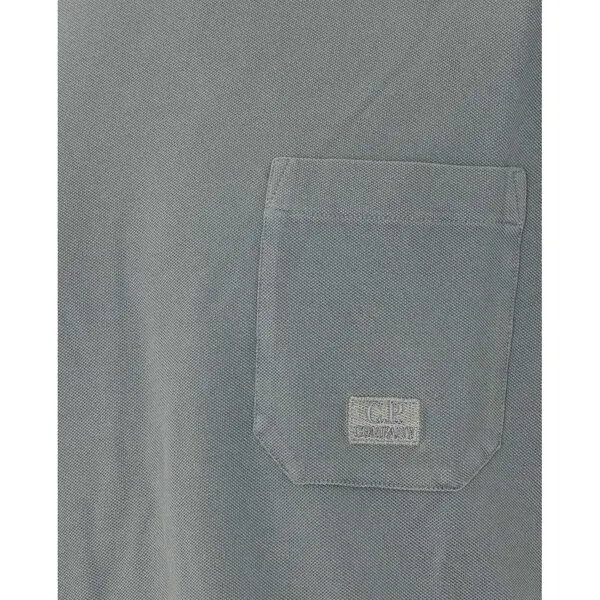 C.P. COMPANY Piquet Logo T-shirt