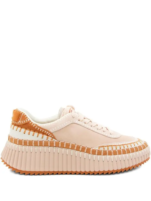 Chloé Nama Platform Sneakers - Multicolor