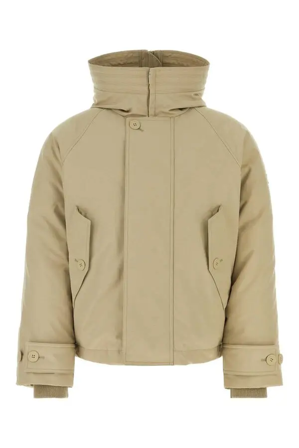 FERRAGAMO Padded Jacket - Brown
