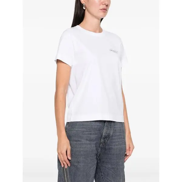 Givenchy Cotton Logo Print T-shirt - White