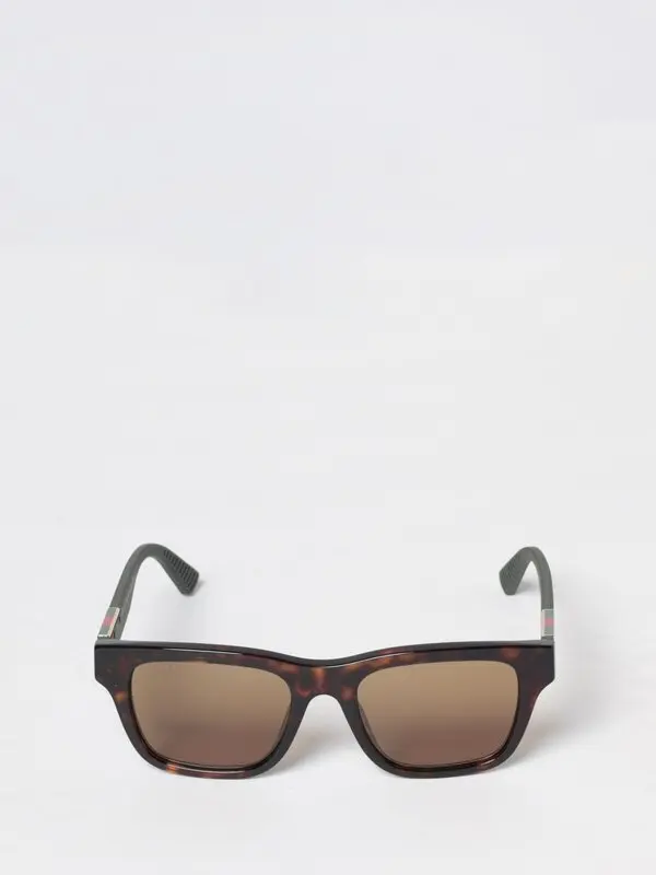 Gucci Tortoiseshell Rectangle Sunglasses
