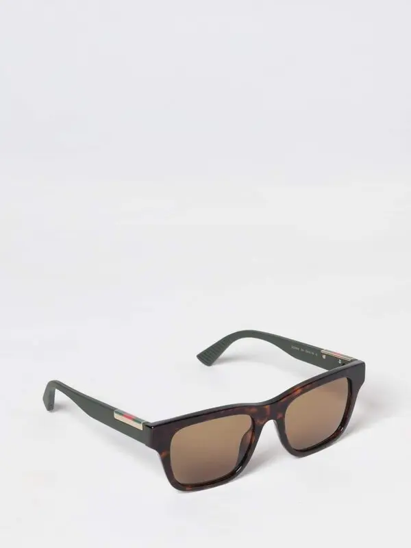 Gucci Tortoiseshell Rectangle Sunglasses