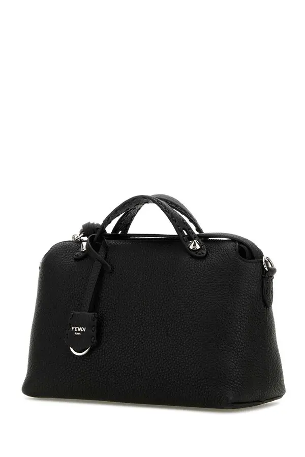 Fendi Leather Medium The Way Handbag - Black