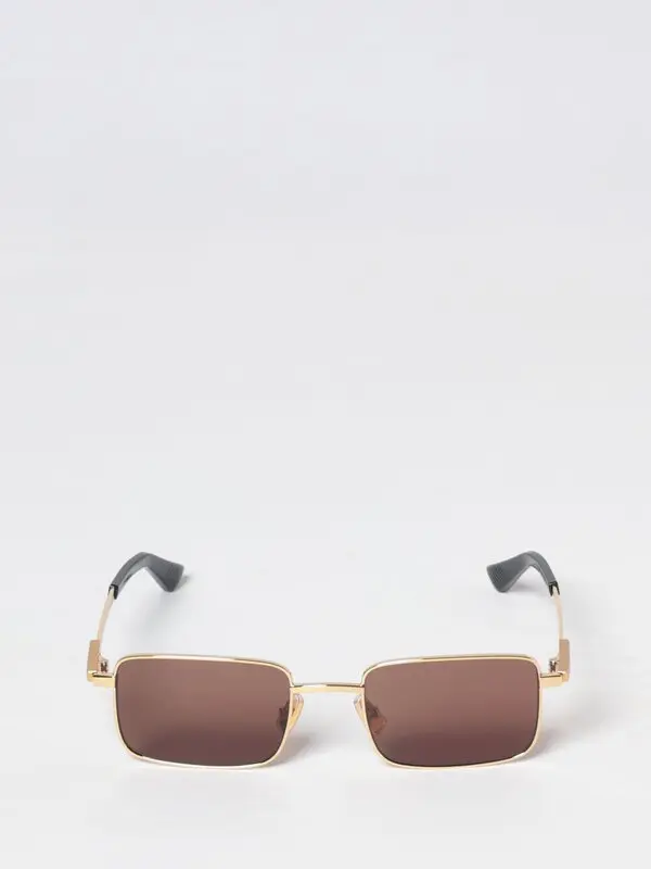Bottega Veneta Rectangle Metal Sunglasses