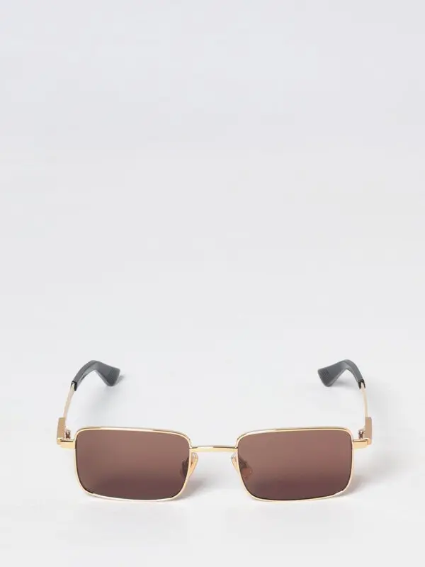 Bottega Veneta Rectangle Metal Sunglasses