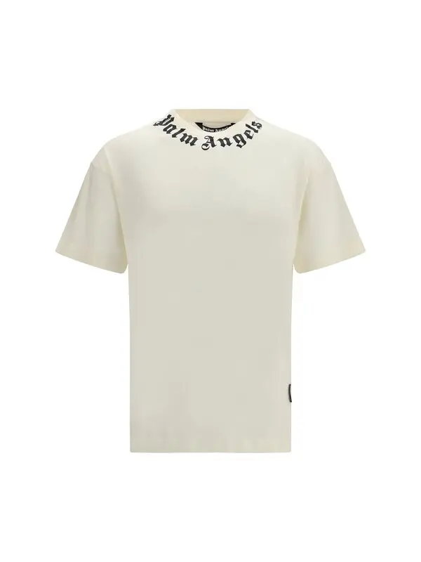 Palm Angels Logo Crewneck T-shirt - Multicolor