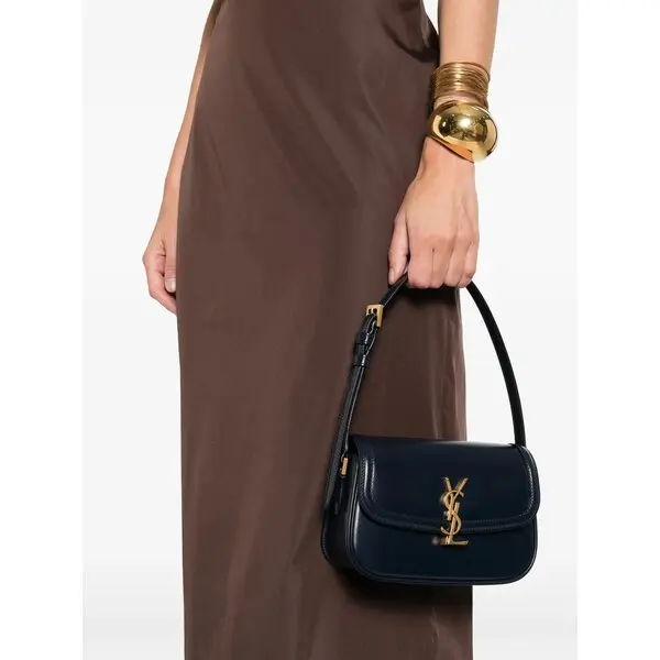 Saint Laurent Calfskin Mini Bag With Gold-tone Hardware