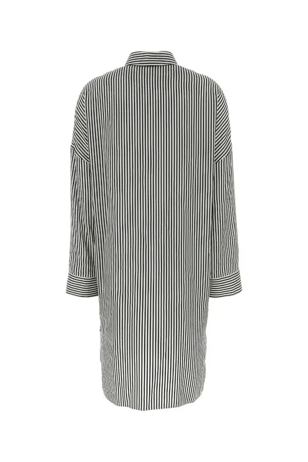 TOM FORD Embroidered Silk Shirt Dress