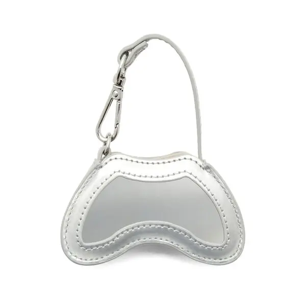 DIESEL® Polished Finish Keyring & Chain