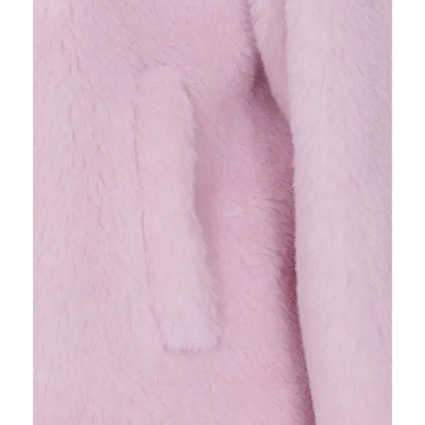 Max Mara Teddy Effect Jacket - Pink