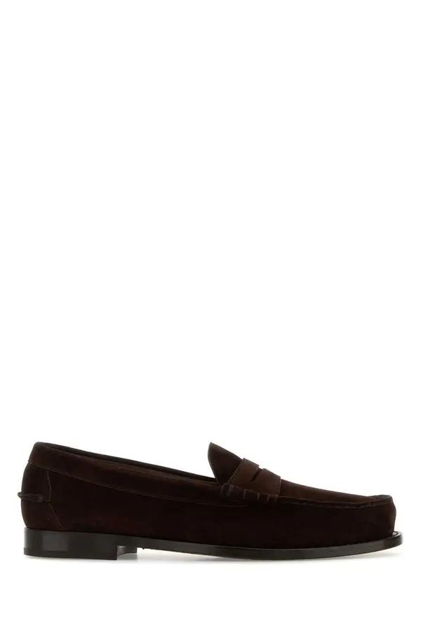 Church's Suede Rowley Loafers - Brown