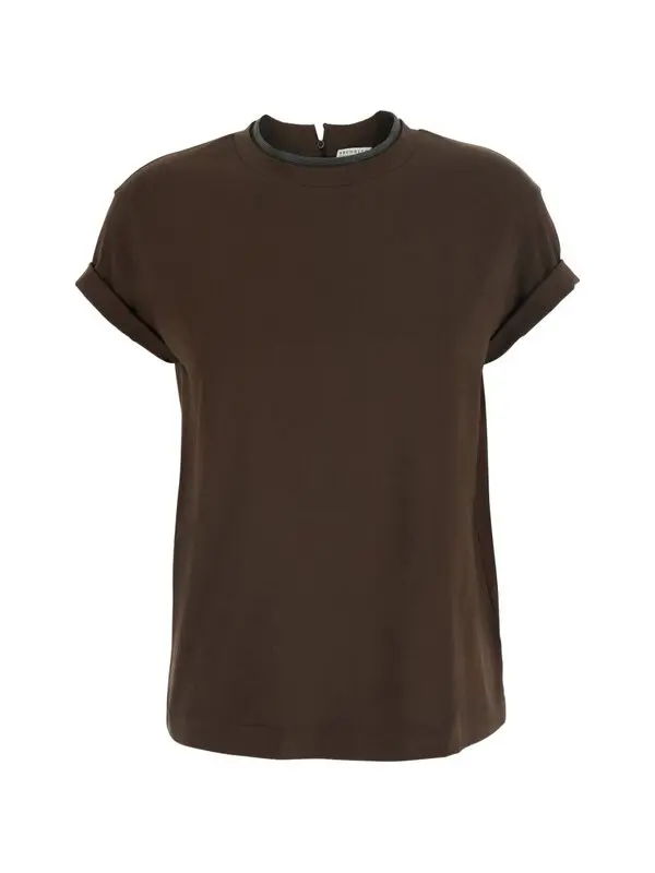 Brunello Cucinelli Cotton T-shirt - Multicolor